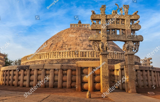 Who Built the SANCHI STUPA