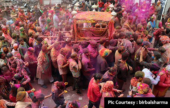 HOLI in Mandi, Himachal Pradesh